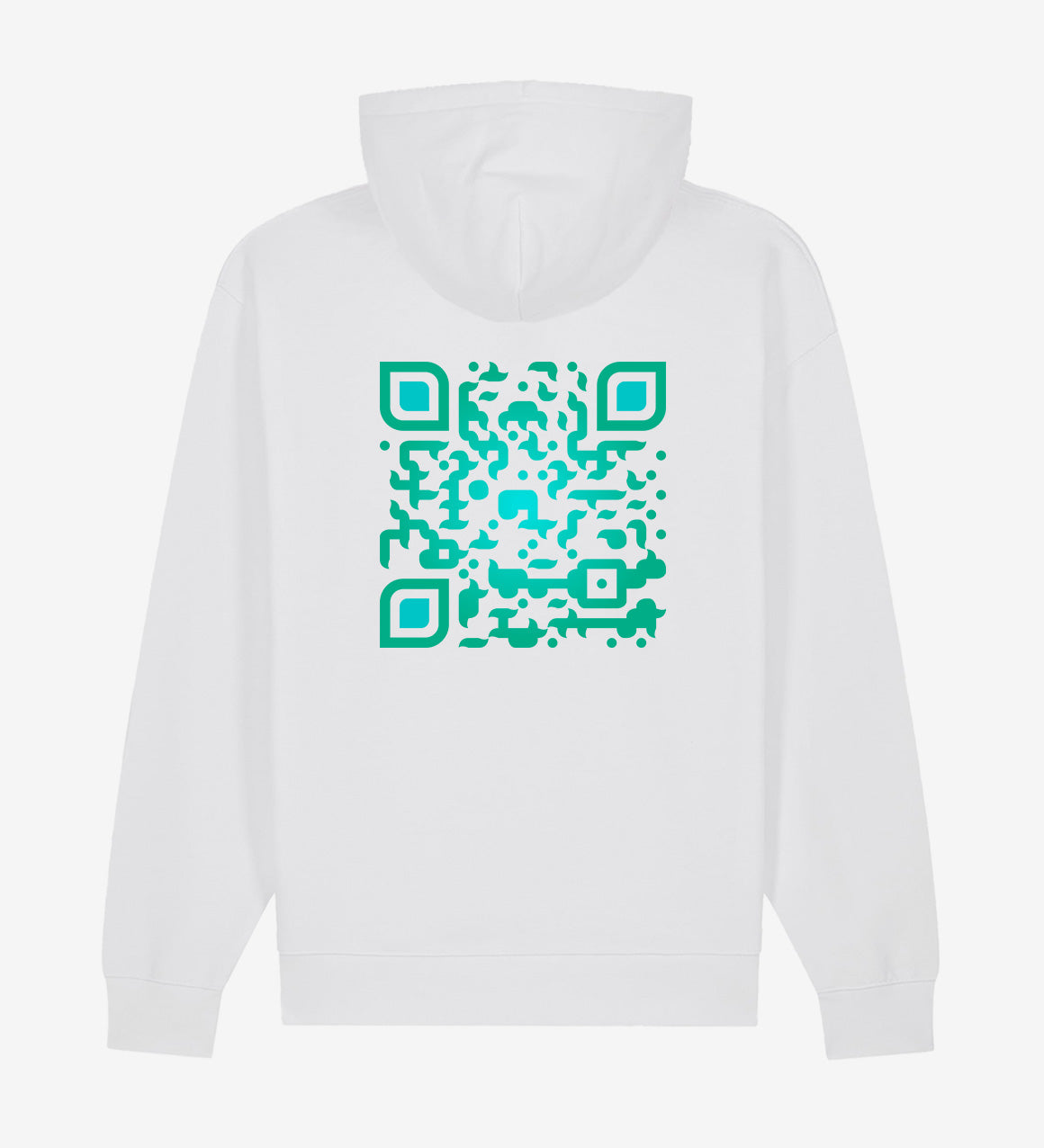 OCEAN QR Code Hoodie Unisex