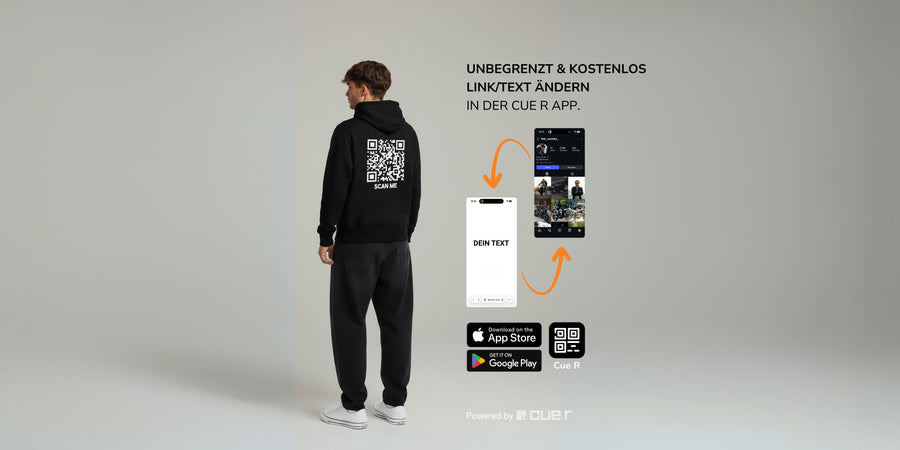 Cue R - QR-Code Kleidung