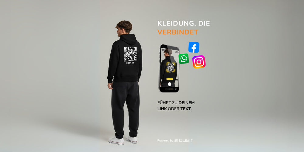 Cue R - QR-Code Kleidung
