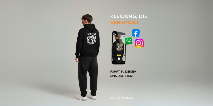 Cue R - QR-Code Kleidung