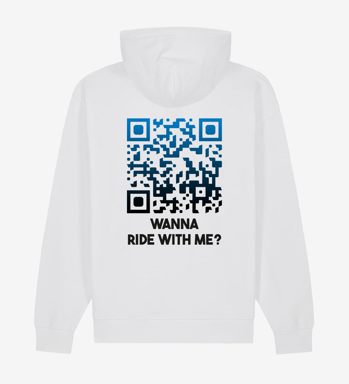 Wanna Ride With Me? NIGHTFALL QR Code Hoodie Unisex